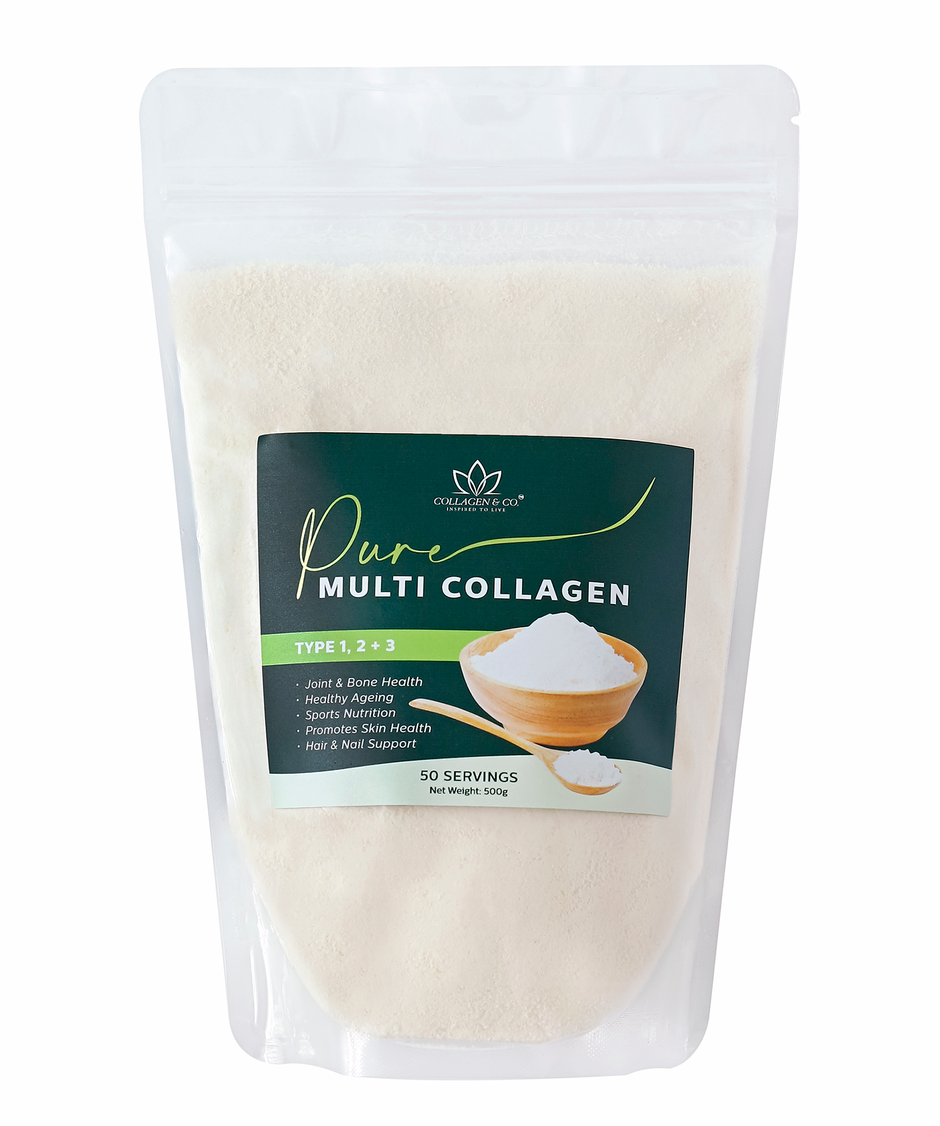 1kg Pure Hydrolysed Collagen Powder (2 x 500g) – Collagen & Company