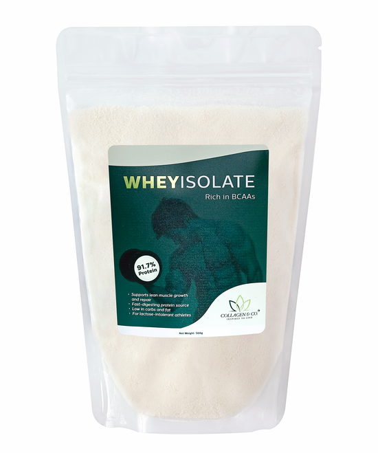 Whey Isolate 500g | Premium Protein Powder - Collagen & Company ...